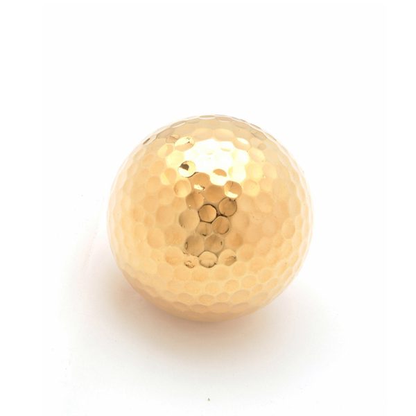 Golf Ball in Gold - Living Gold Co.