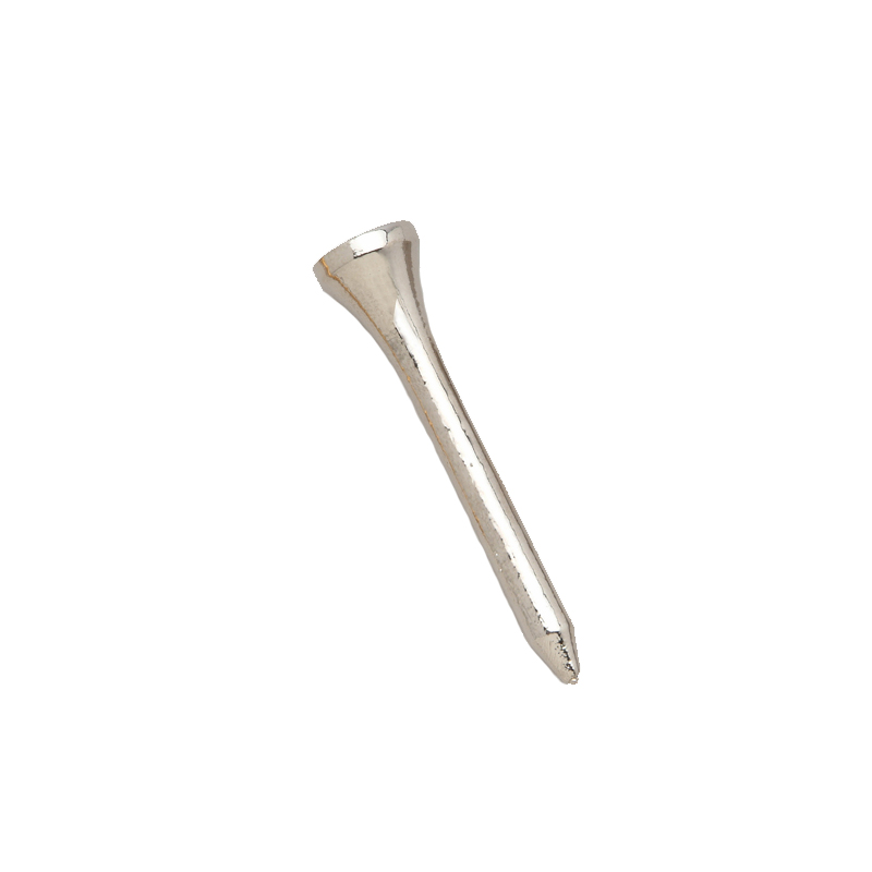 Golf Ball Tee in Platinum - Living Gold Co.